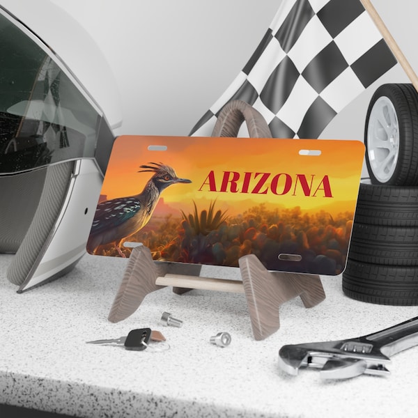 Roadrunner License Plate - Etsy
