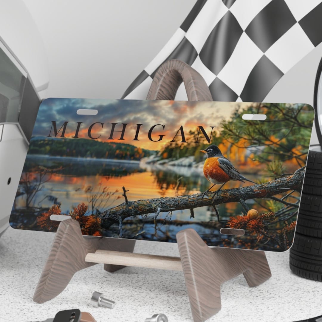 Michigan Vanity Plate, Robin Vanity Plate, Robin Vanity License Plate ...