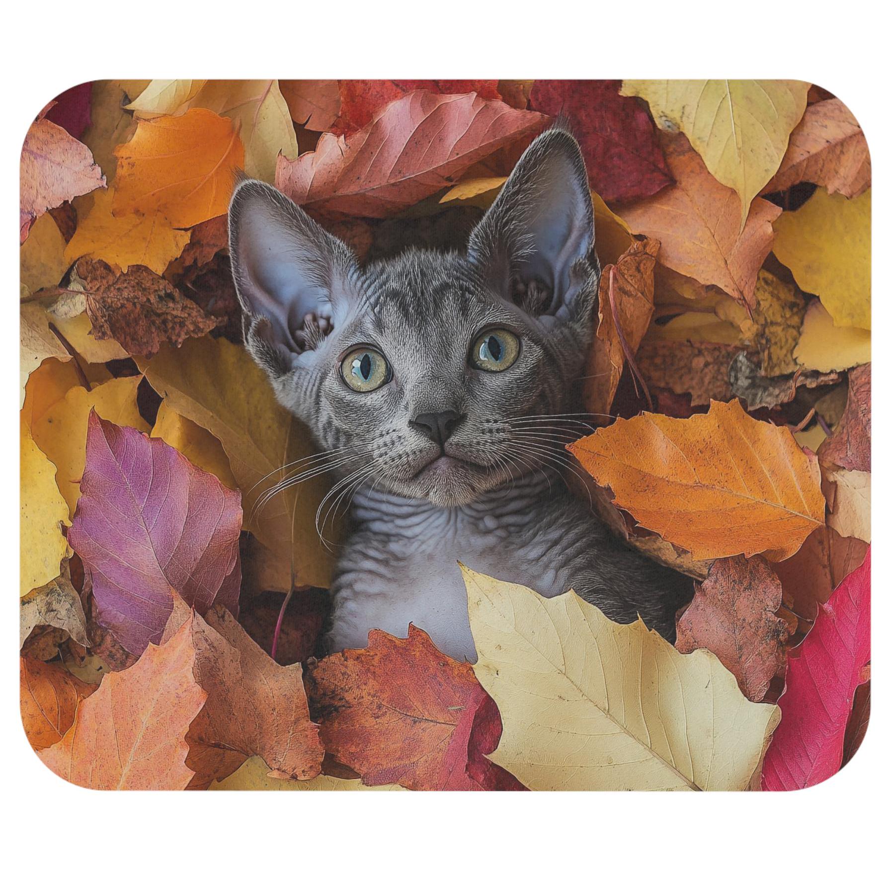 Devon Rex Kitten Mouse Pad, 9"x8", Devon Lover Mouse Pad Gift, Animal ...