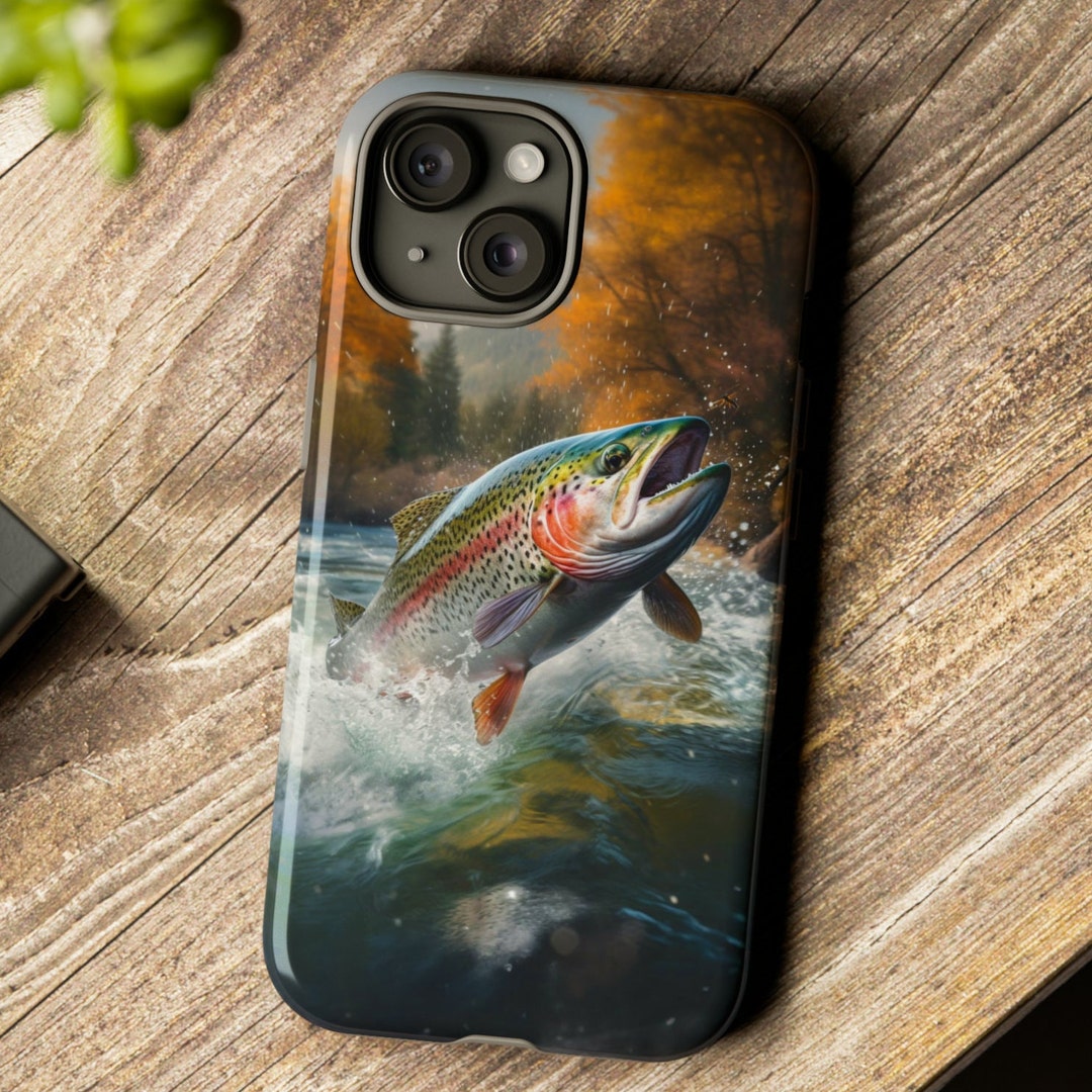 Trout Fishing Samsung, Google, and Apple iPhone Cases, Tough Phone ...