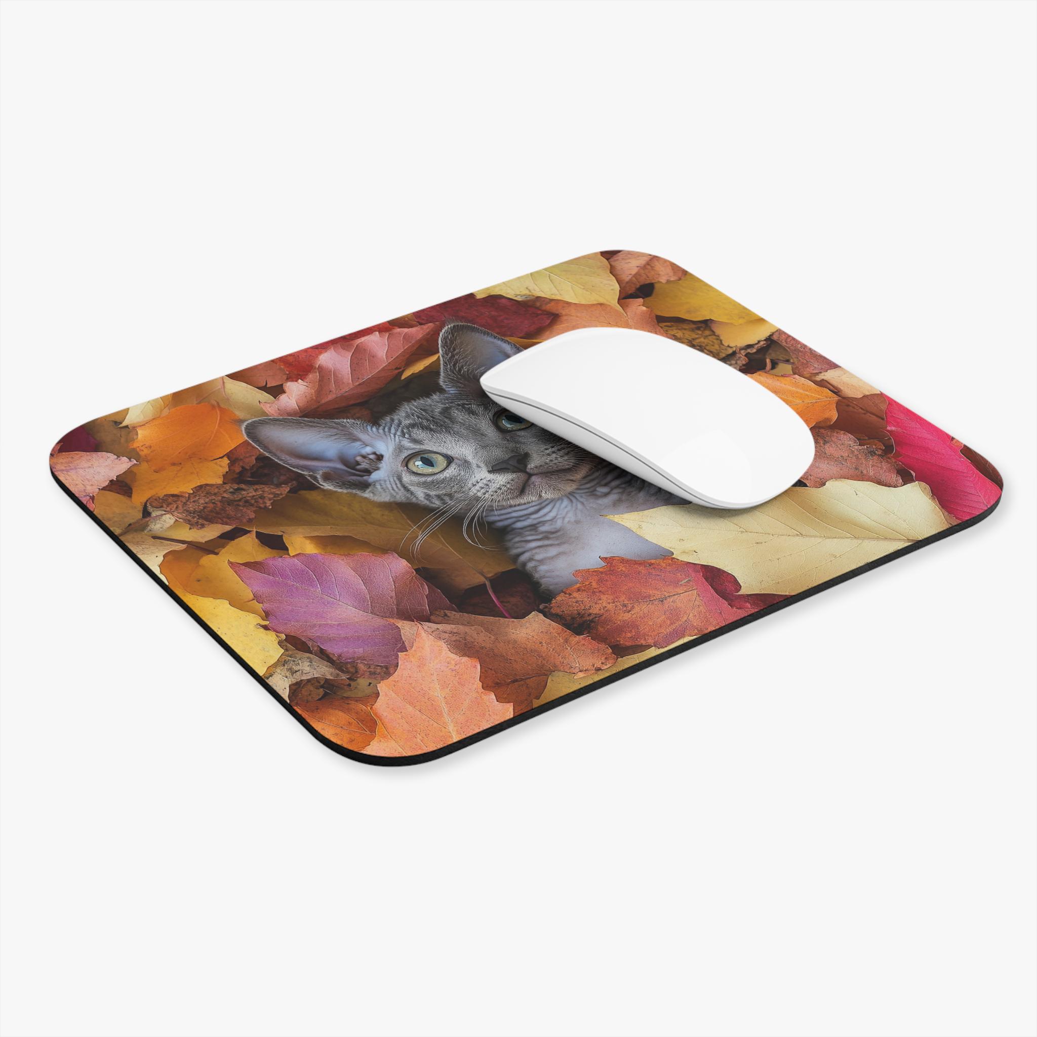 Devon Rex Kitten Mouse Pad, 9"x8", Devon Lover Mouse Pad Gift, Animal ...