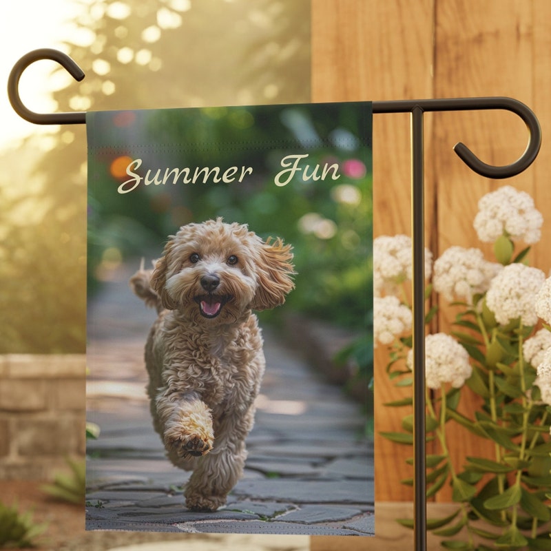 Christmas Cockapoo Flag - Etsy