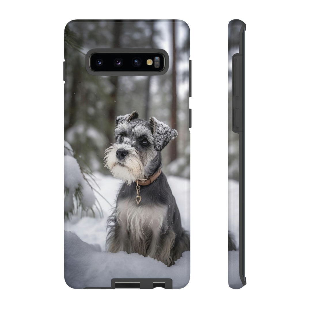 Schnauzer Tough Phone Cases for Iphone, Samsung, or Google Pixel, Tough ...