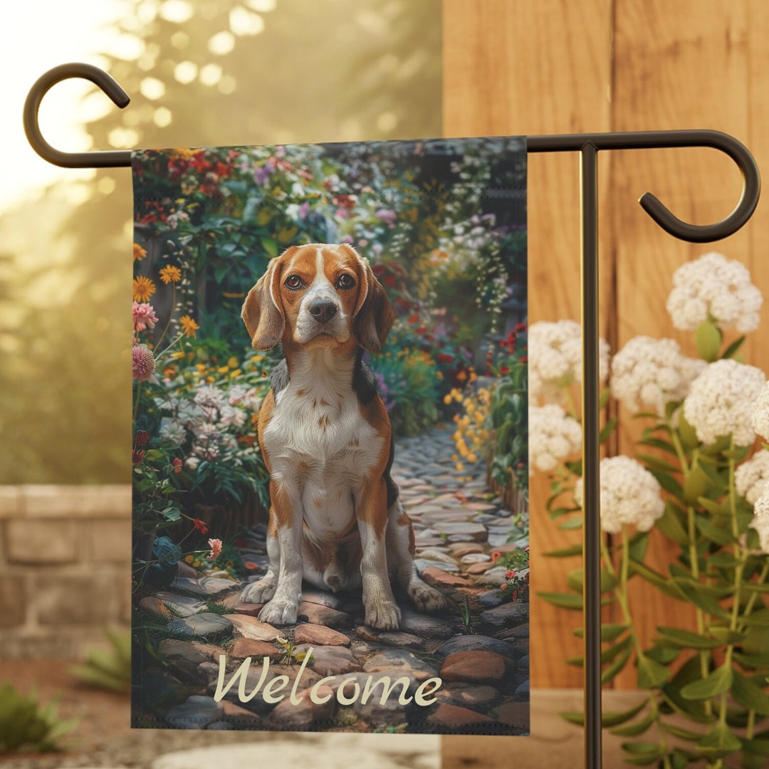 Beagle Garden & House Banner, 12x18 In, Beagle Lover Gift, Beagle ...