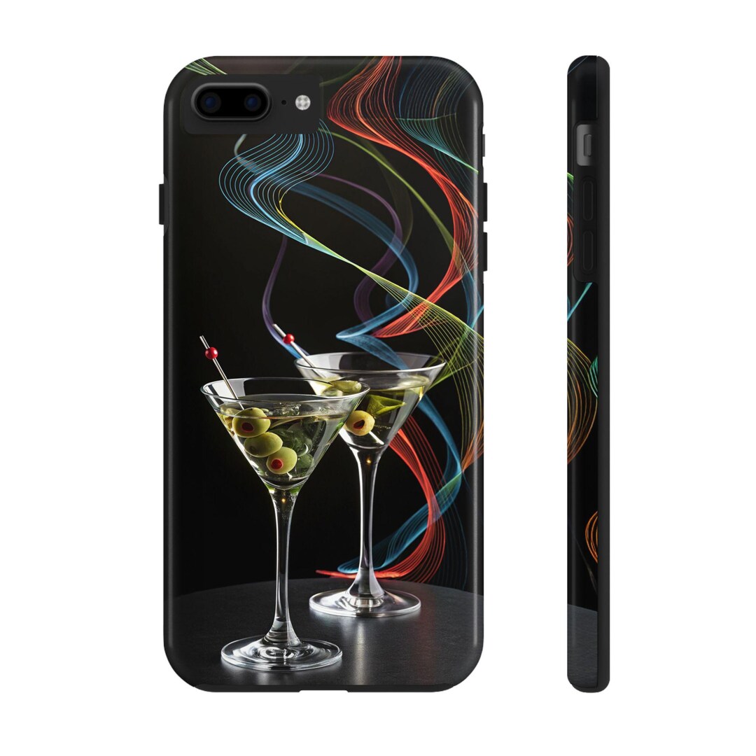 Martini Party iPhone and Samsung Tough Cases, Phone Case Gift for ...
