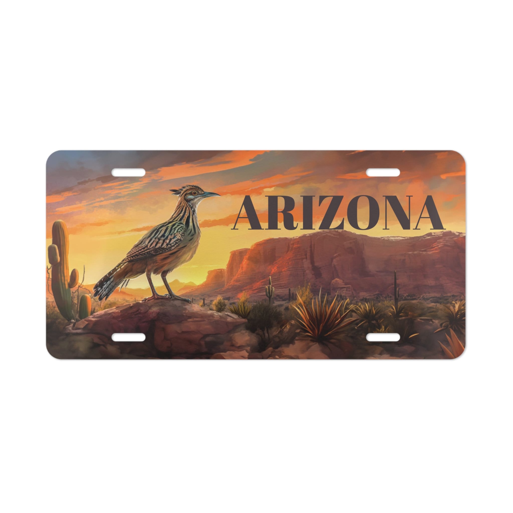 Arizona Vanity Plate, Roadrunner Vanity Plate, Arizona Roadrunner ...