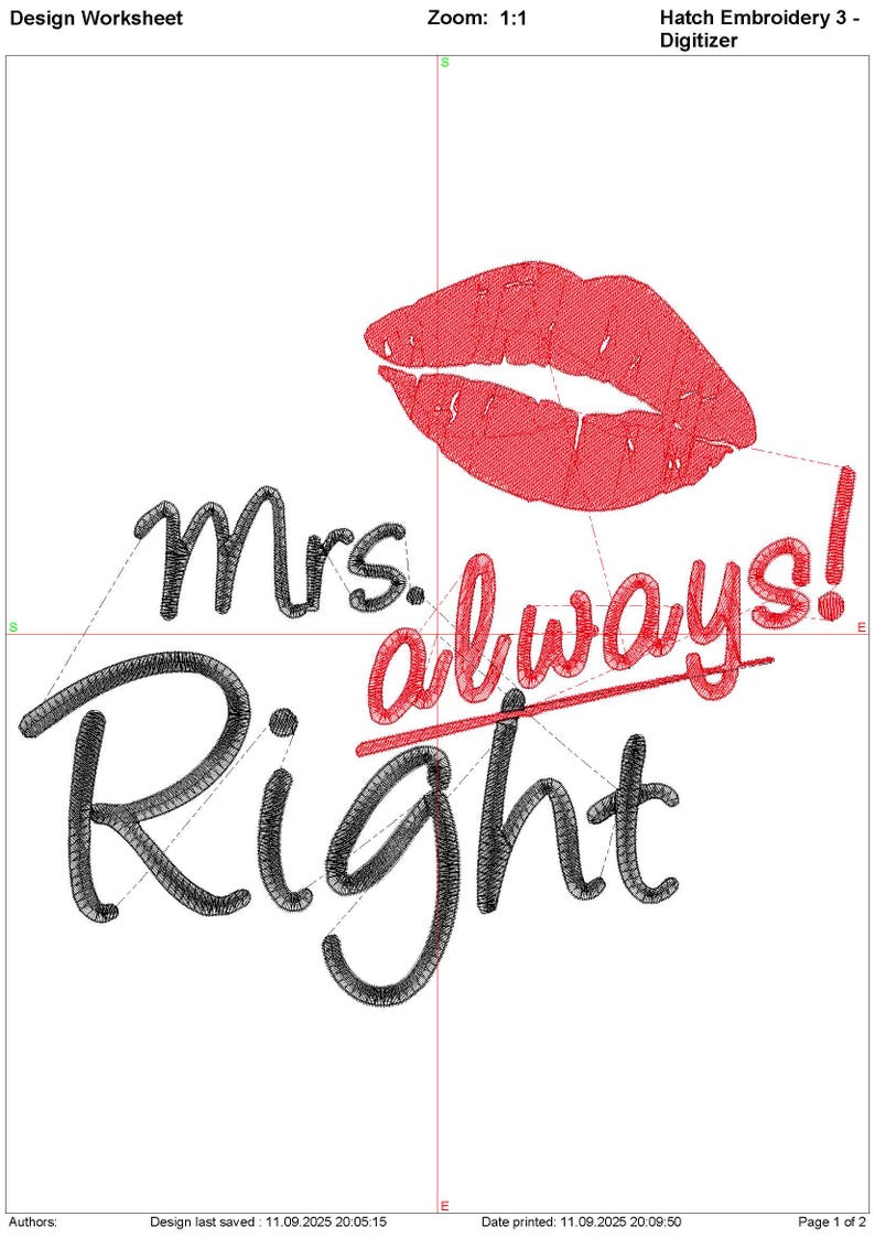 Valentine Funny Couple Embroidery Design Set: Mr. and Mrs. Right ...