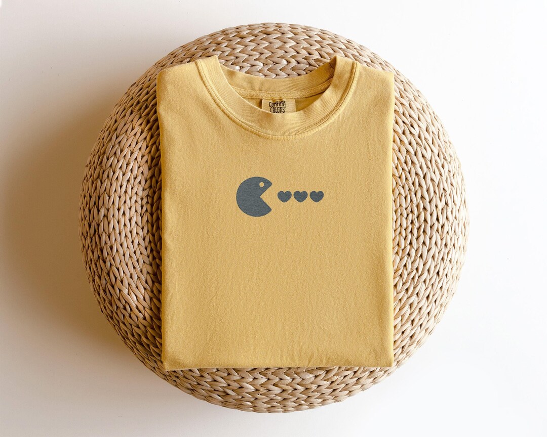 Matching Pac-man Valentine Shirt Cute Couple Shirt for Valentines Day ...