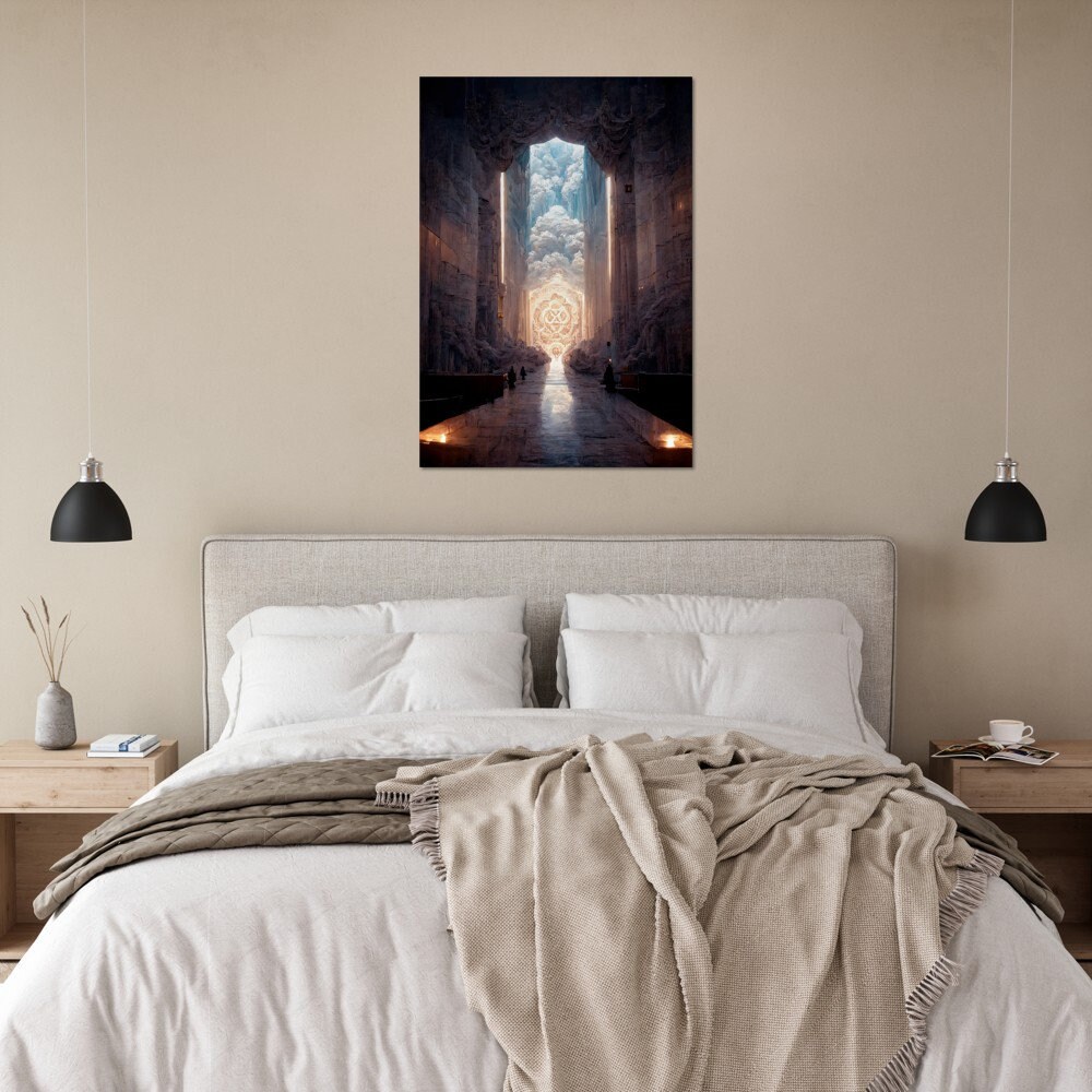Heaven's Gate Painting, Poster, Wall Decoration Paper Poster Gift for ...