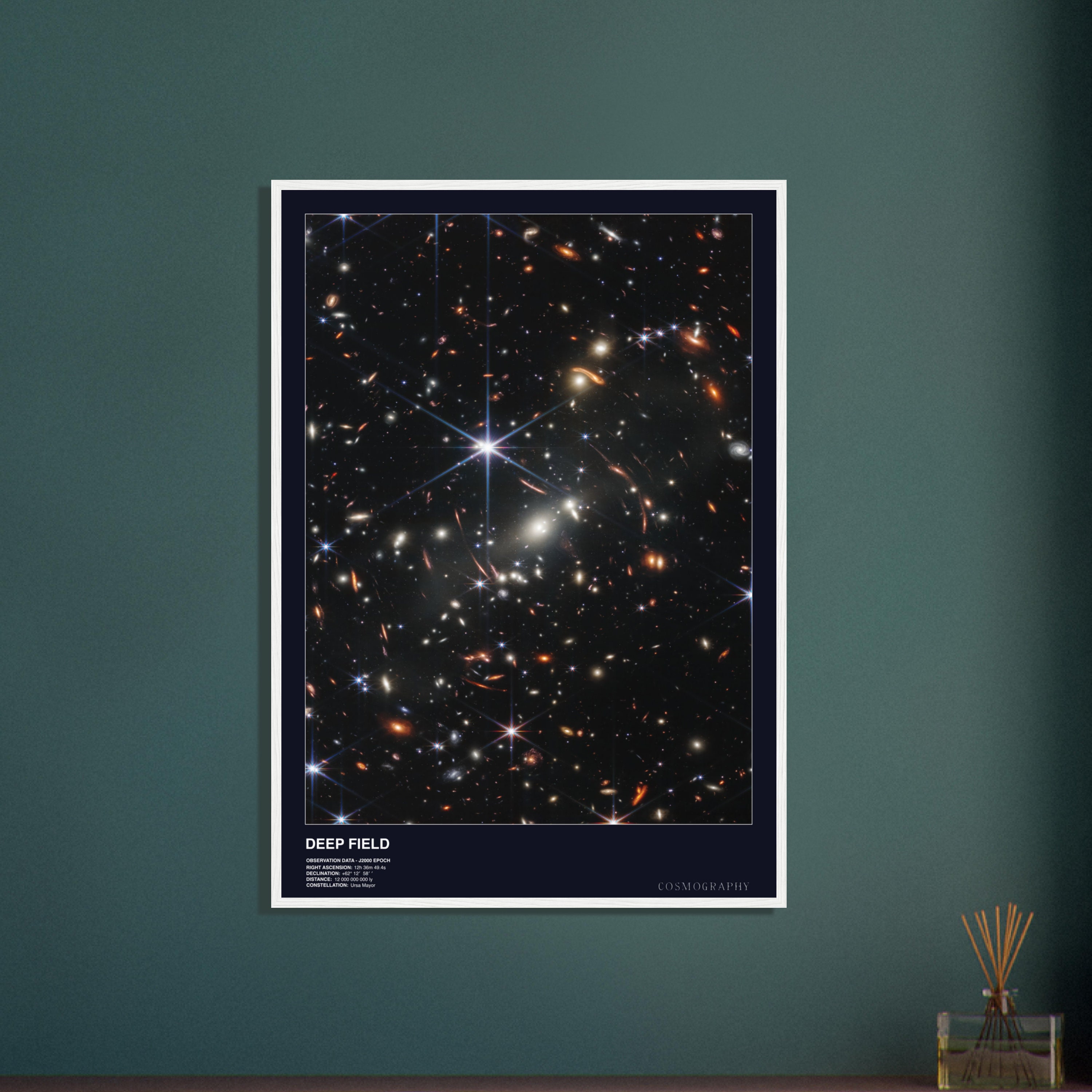 Framed NASA Deep Field - James Webb Telescope - Contemporary ...