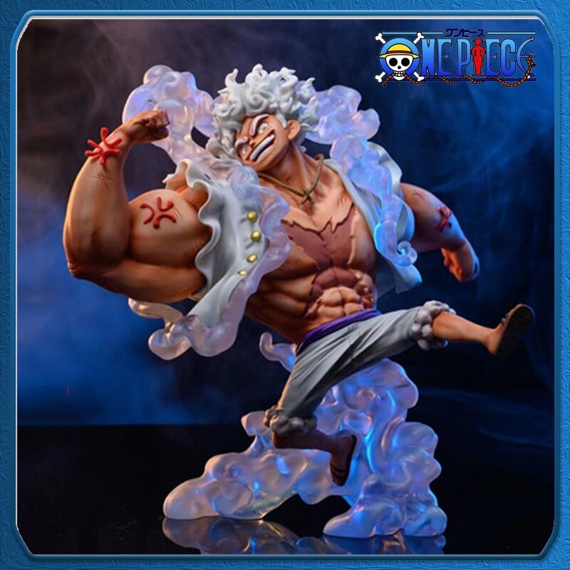 Anime Custom Luffy Figure Gear 5 Hercules Nika Luffy Sun God - Etsy