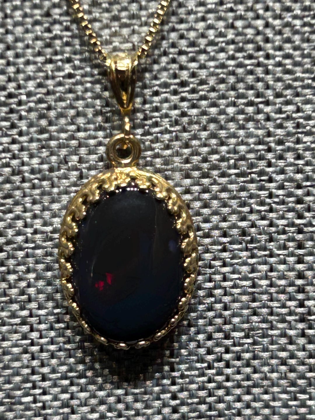 Australian Black Opal - Etsy