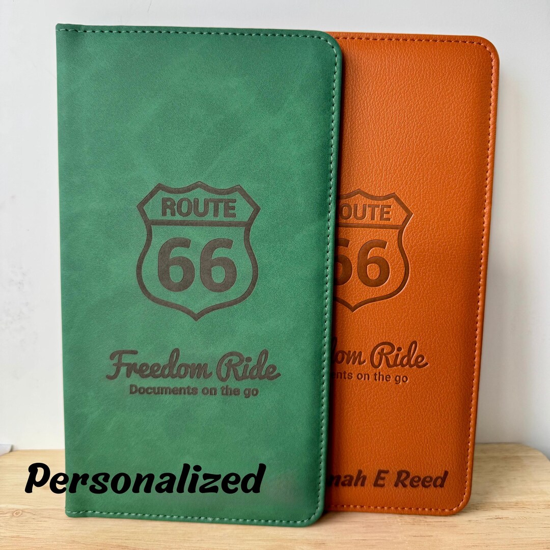 Route 66 Freedom Ride Car Registration and Insurance Documents Holder ...