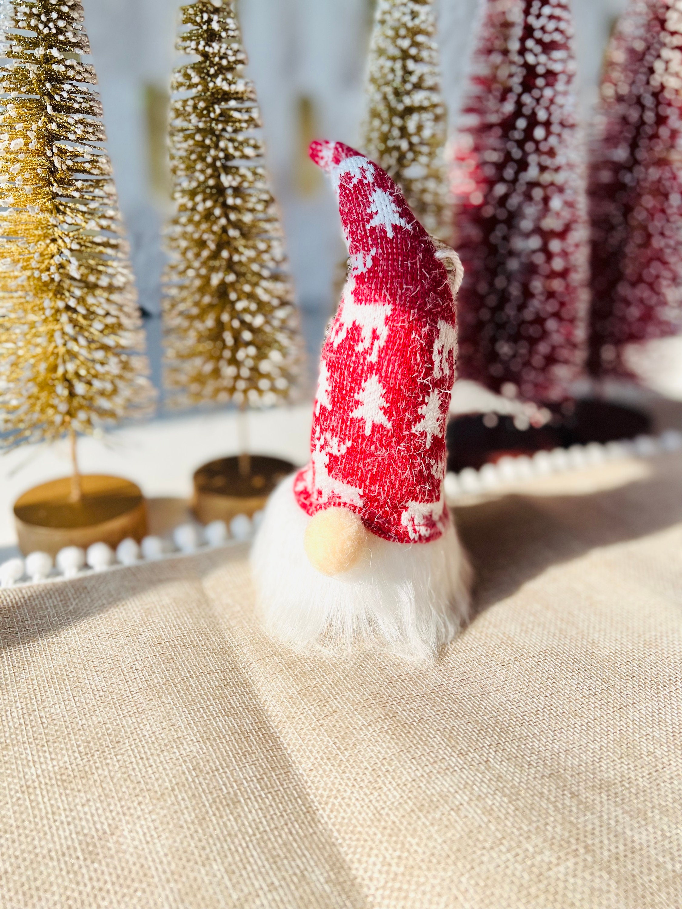 Christmas Gnomes LED Light Hanging Christmas Ornaments - Etsy