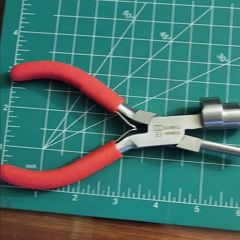 Multi Size Wrap N Tap Ring Bending Plier or Loop Making Pliers Step ...