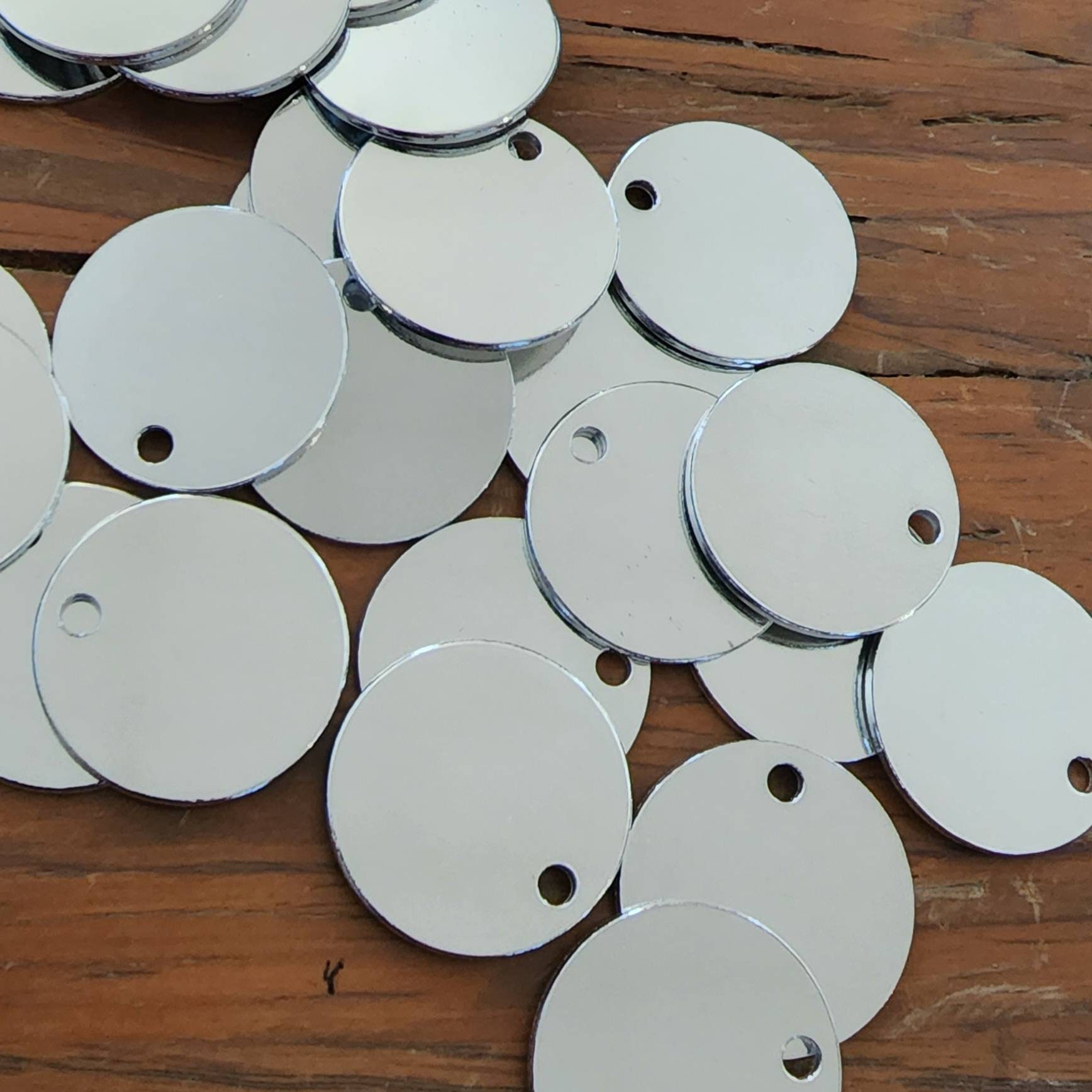 100 Discs 1 14 Gauge Aluminum .063 Thick Round Blank With 1 Inch 25 Mm ...