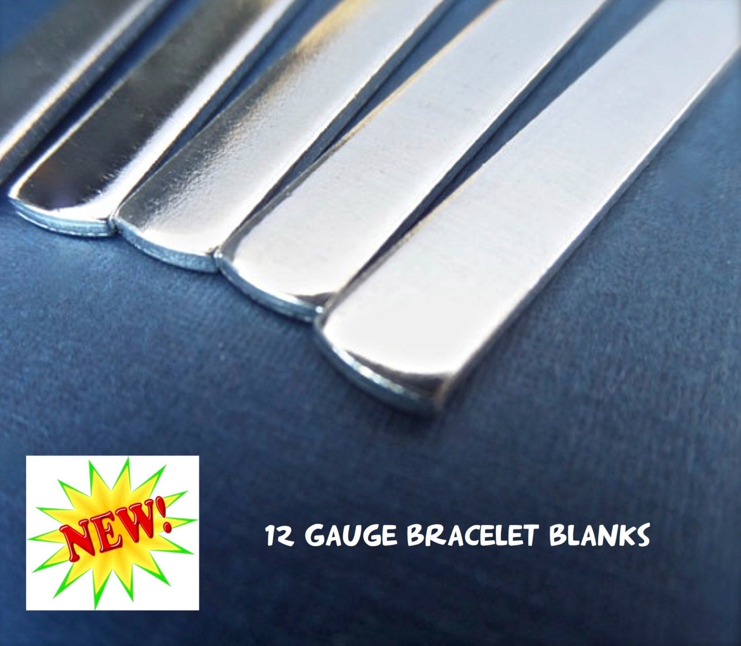 Etsy Aluminum Bracelet Blanks