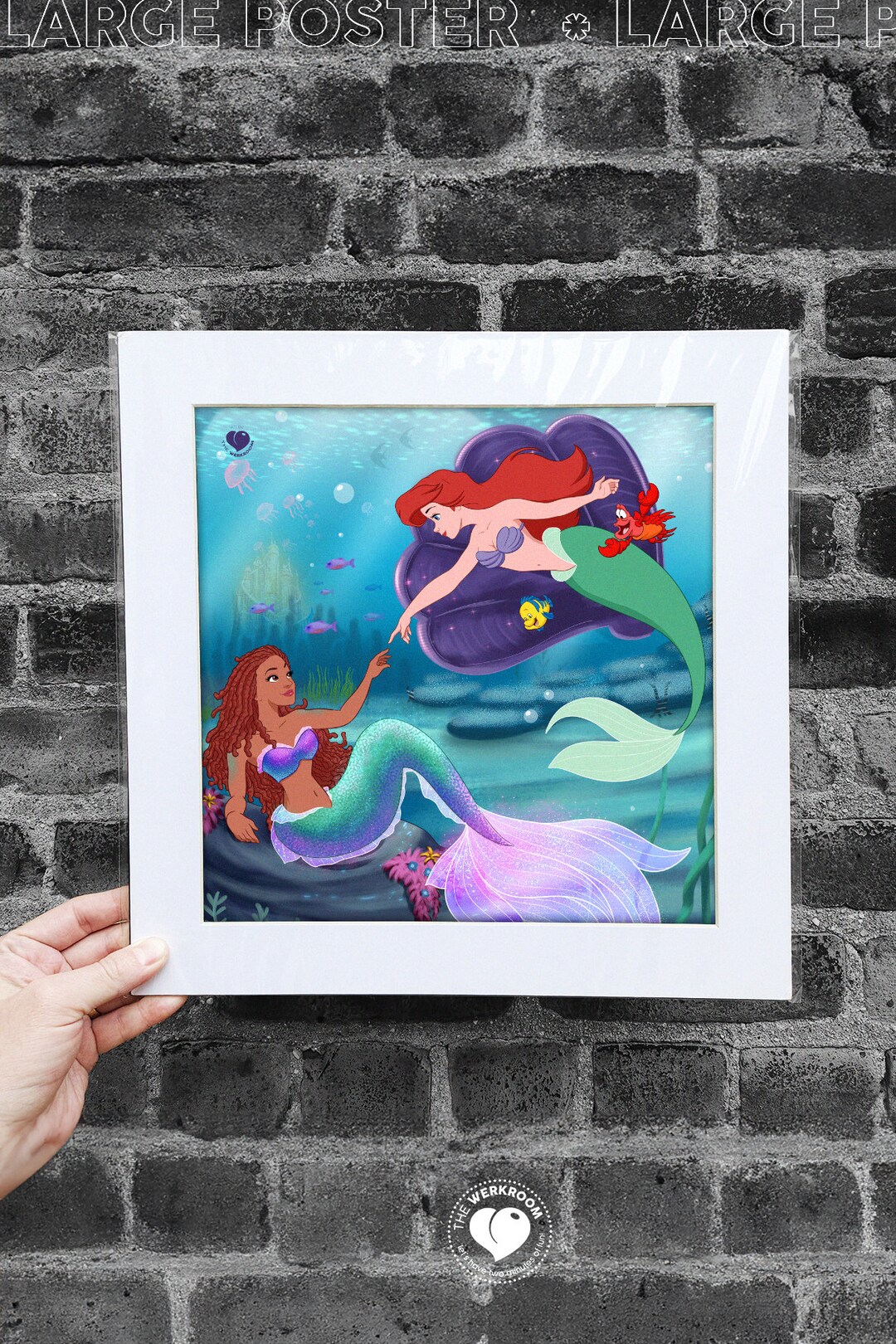 Matted Poster Part of Your World Special Edition, the Little Mermaid ...