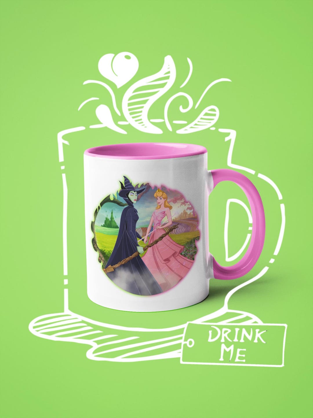 Coffee Mug Wicked Special Edition, Wicked, Elphaba, Aurora, Maleficent ...