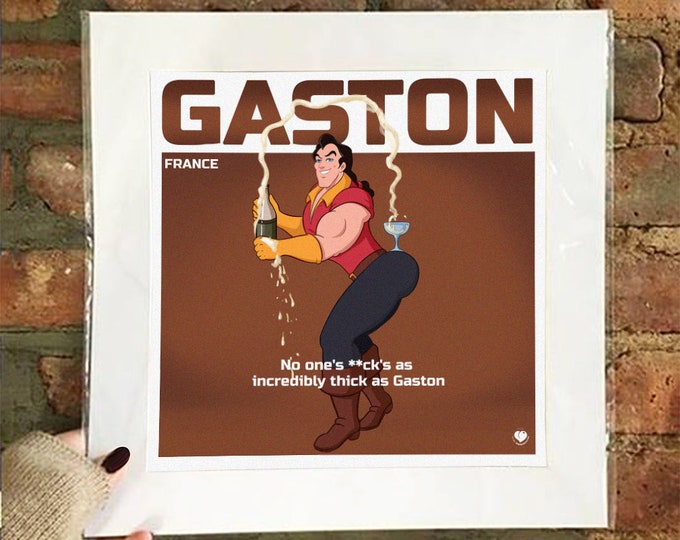Gaston - Etsy