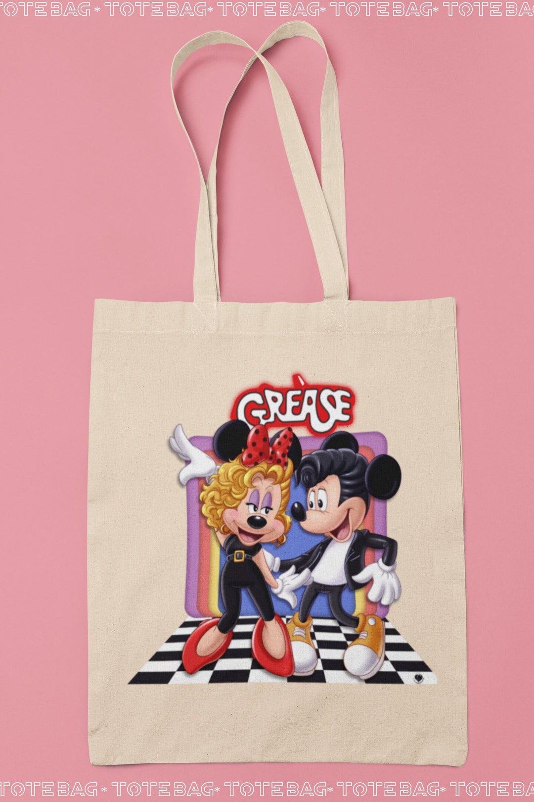 Tote Bag Grease Special Edition, Parody Artwork, Fun Bag, Classic ...