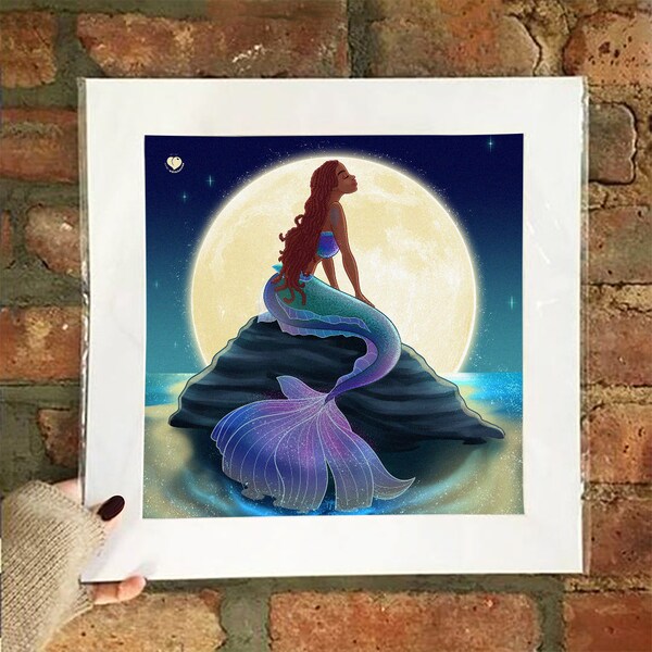 Ariel Poster - Etsy