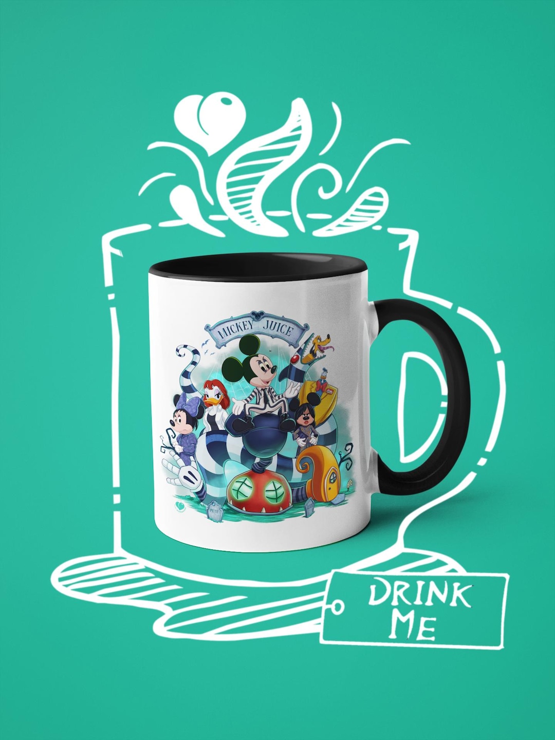 Coffee Mug Club Beetlejuice Special Edition, Parody, Fun Houseware ...