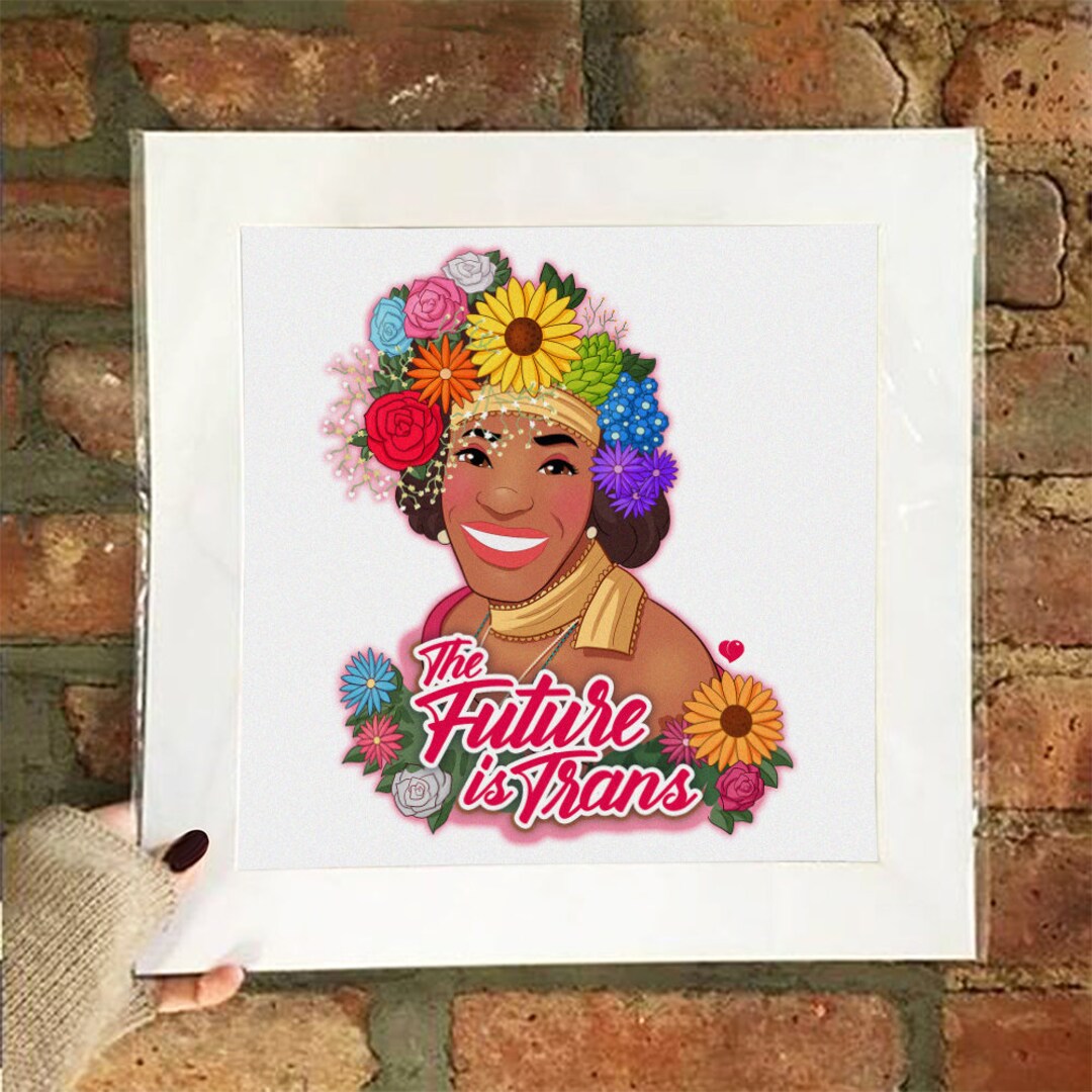 Matted Poster Marsha P Johnson Special Edition Queer Art Gay - Etsy