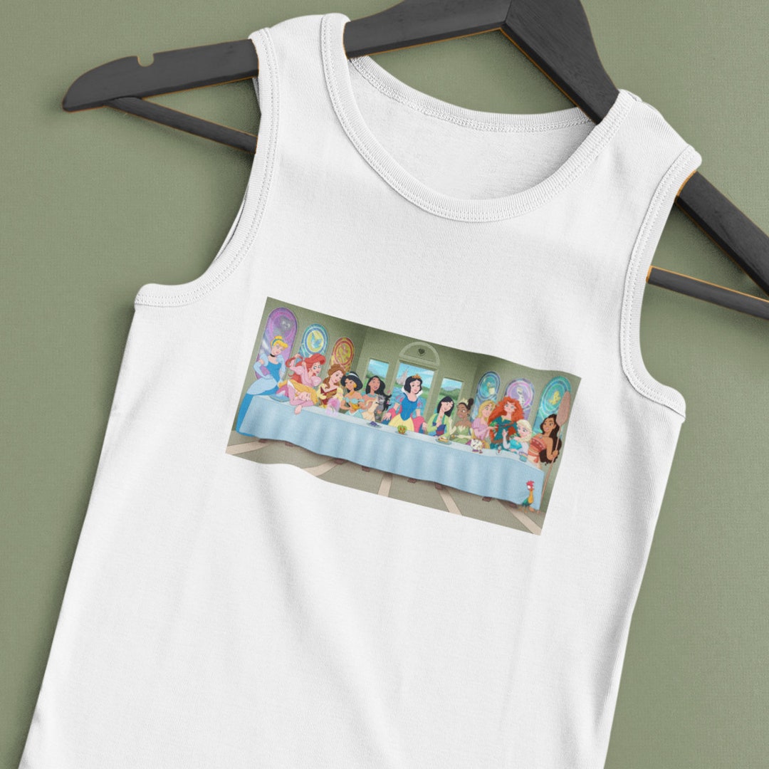 Unisex Tank Top Last Supper Princesses Special Edition, Parody Art, Fun ...