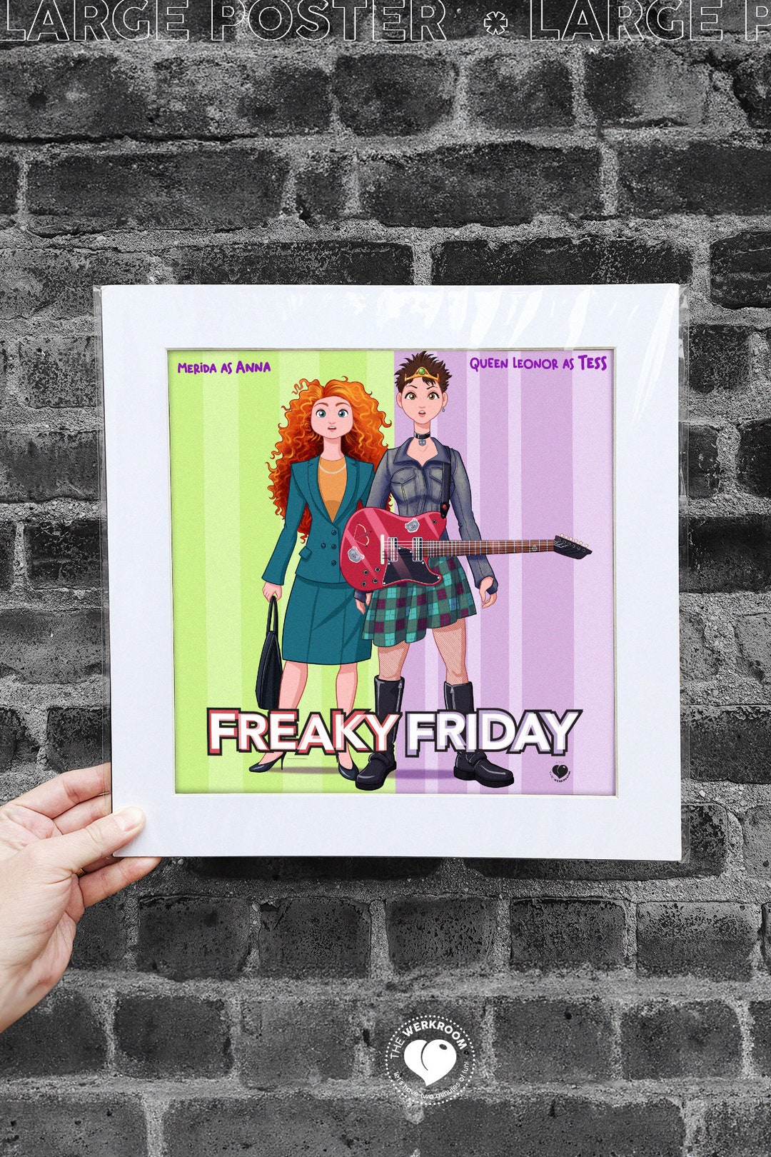 Matted Poster Freaky Friday Movies, Princess, Merida, Brave, Fun Poster ...