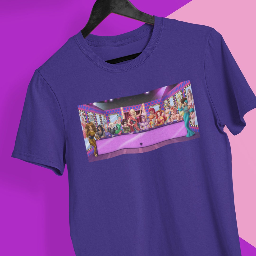 Unisex T-shirt Last Supper Drag Draglam, Queer, Drag Queens, LGBTQ ...