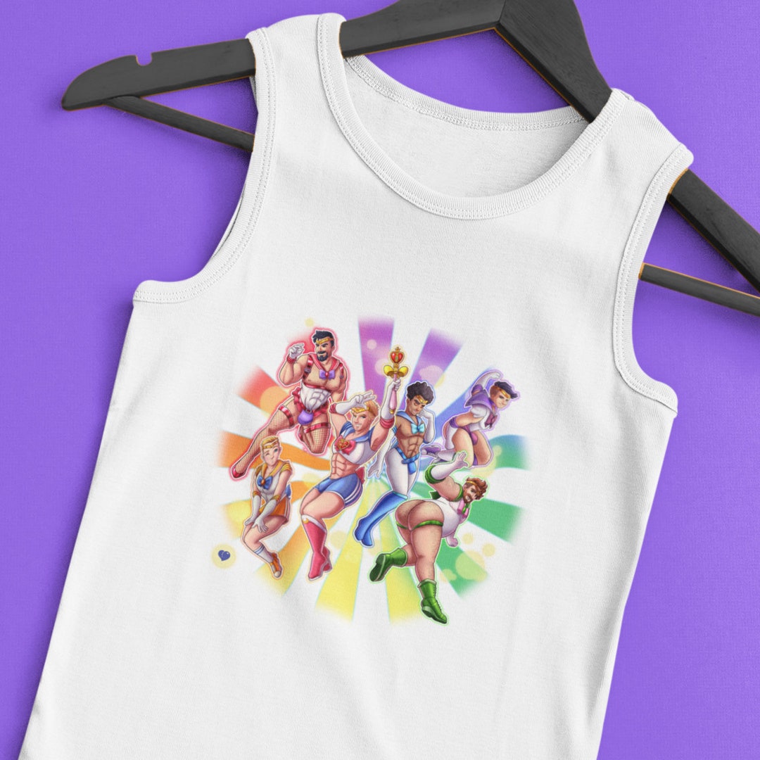 Unisex Tank Top Sailor Guardians Special Edition, Queer, Gay ...