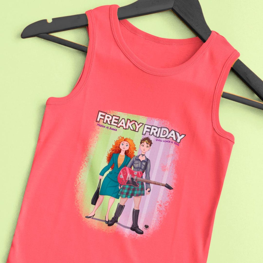Unisex Tank Top Freaky Friday Movies, Princess, Merida, Brave, Fun ...