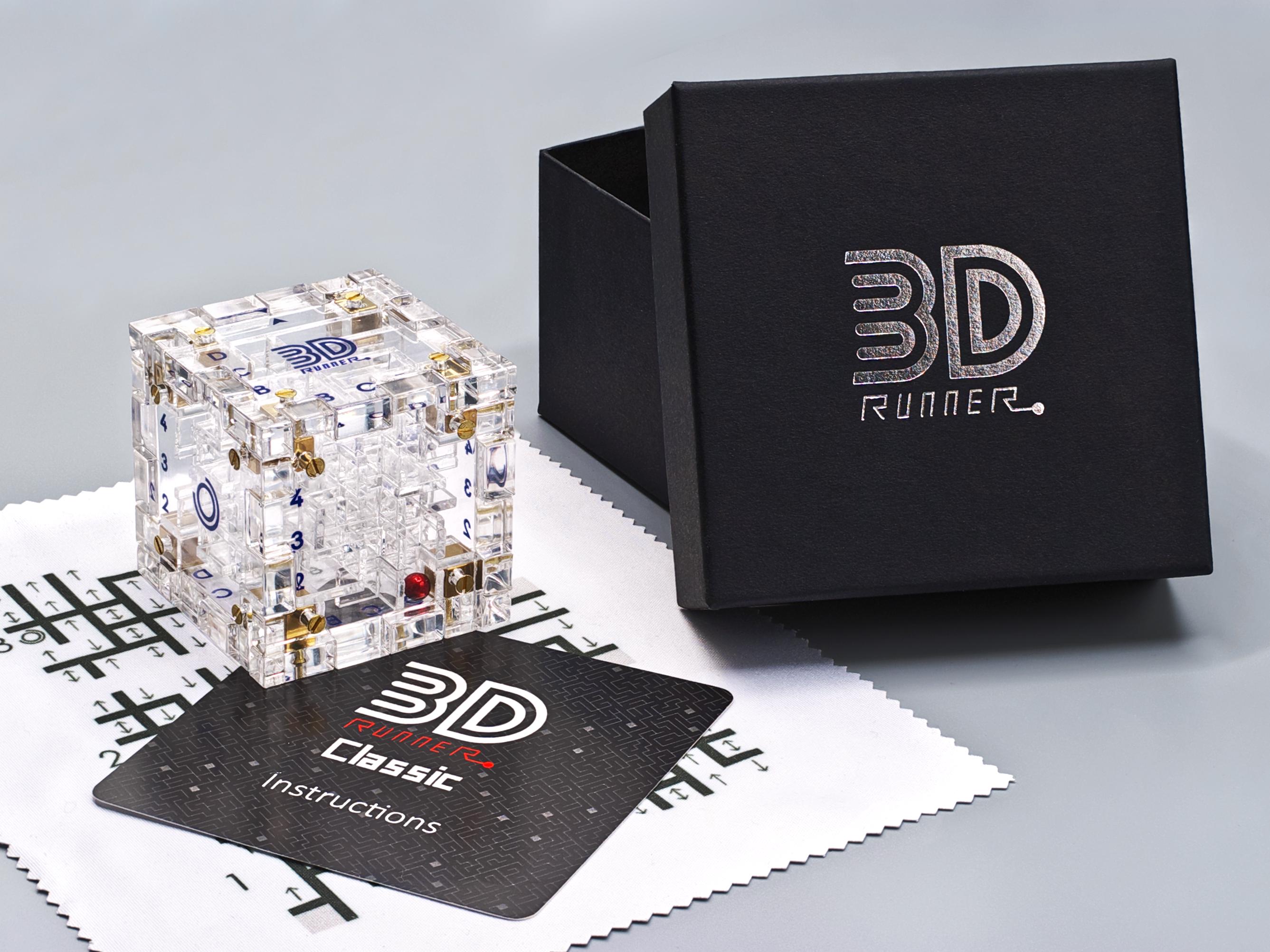 3D Runner Classic | 3D Maze Labyrinth Puzzle | Acrylic Plexiglass Cube ...