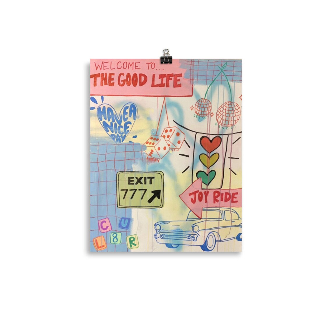 Joy Ride Poster - Etsy