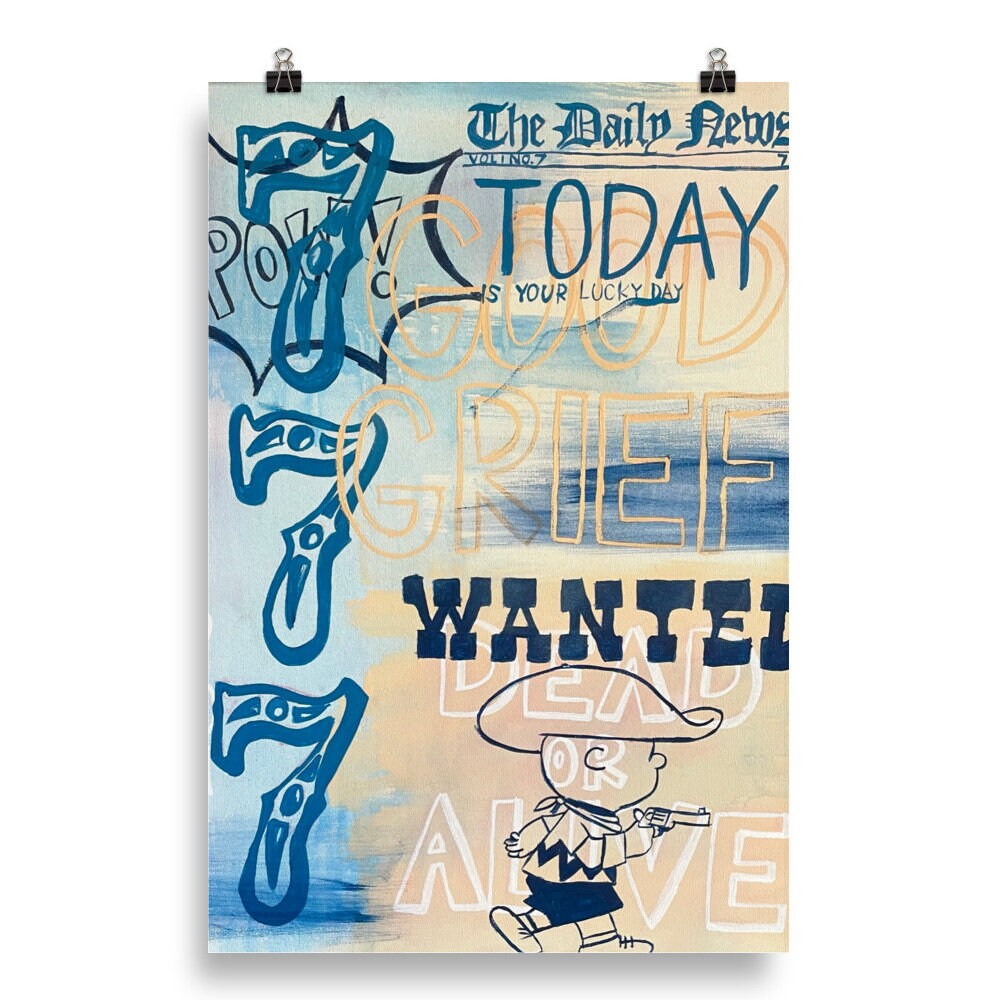 Good Grief Poster - Etsy