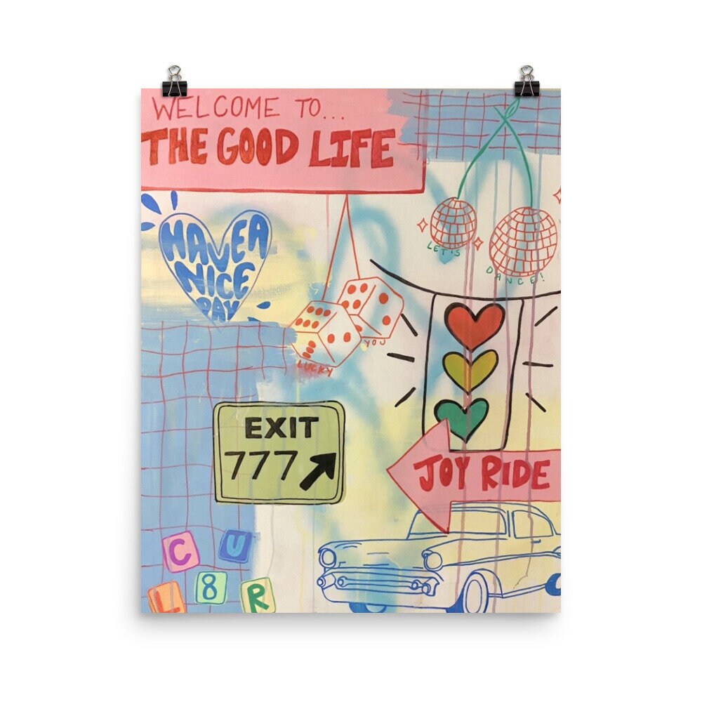 Joy Ride Poster - Etsy