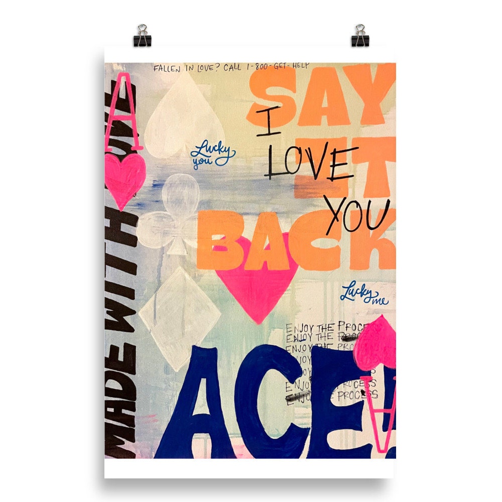 Ace Poster - Etsy