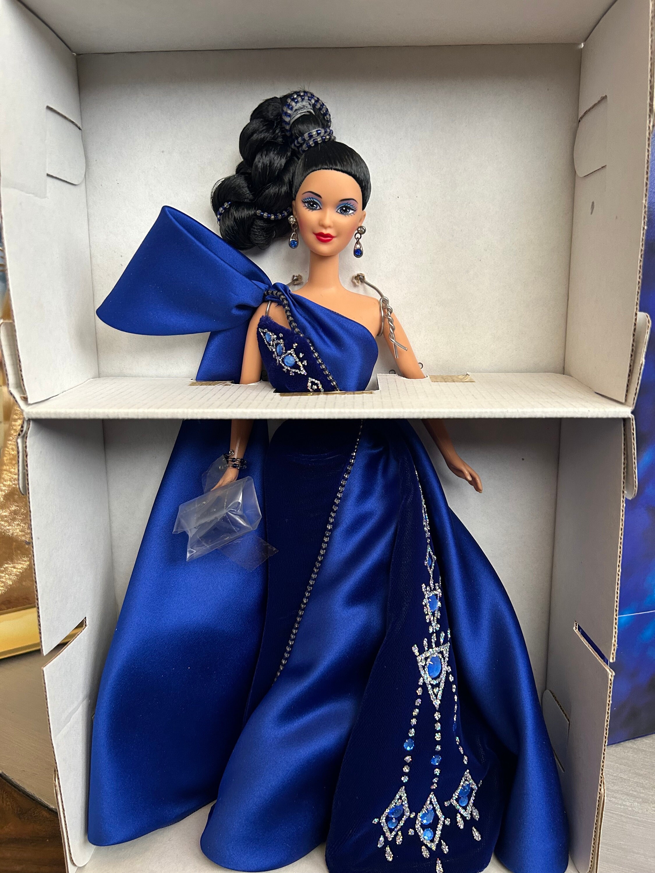 Sapphire Splendor Barbie the Jewel Essence Collection 1996 - Etsy