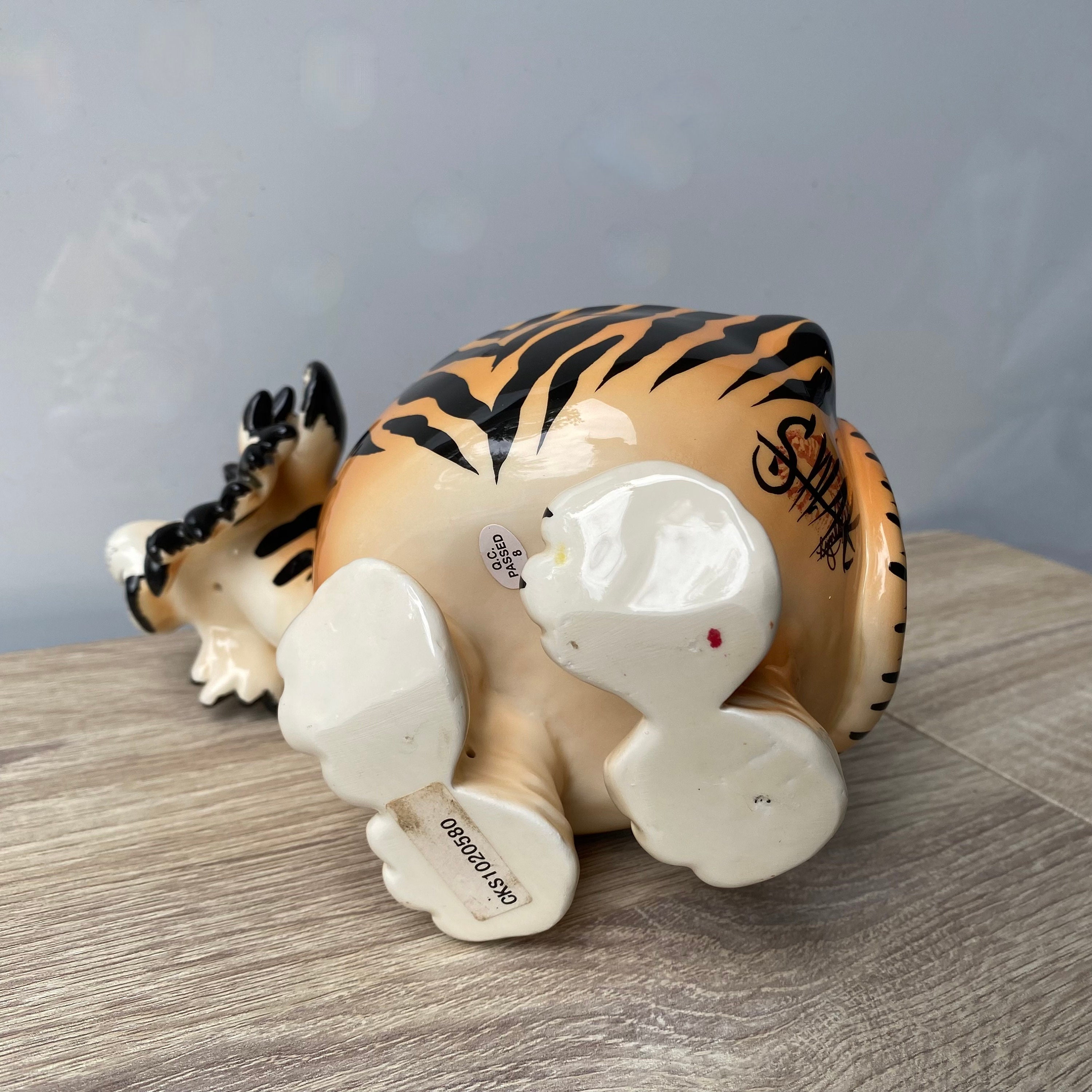 Retro SWAK Walter the Tiger Planter Vintage Hand Painted - Etsy