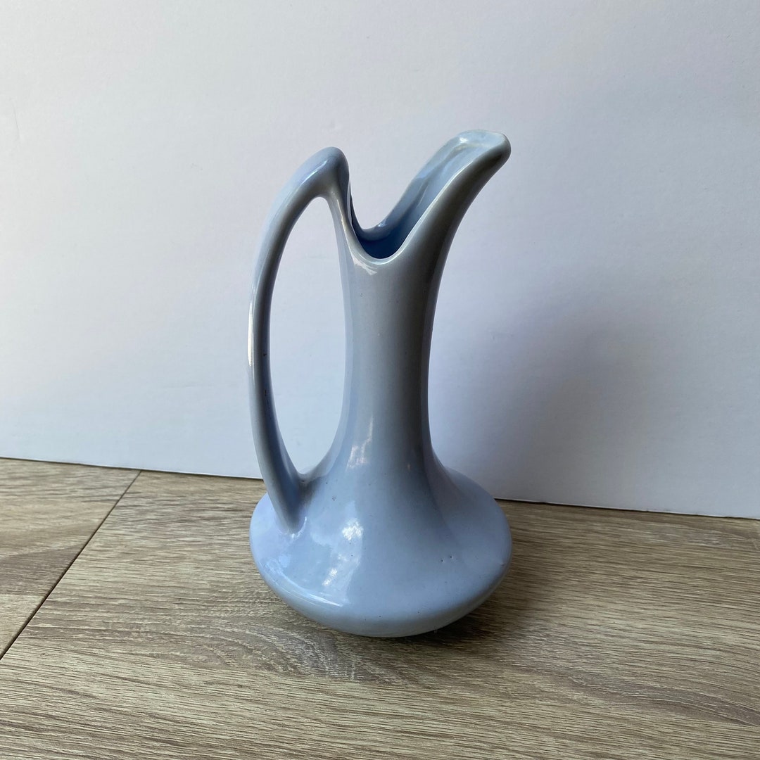Vintage Niloak Pottery Pitcher Bud Vase, Retro Home Decor, Ewer Vase ...