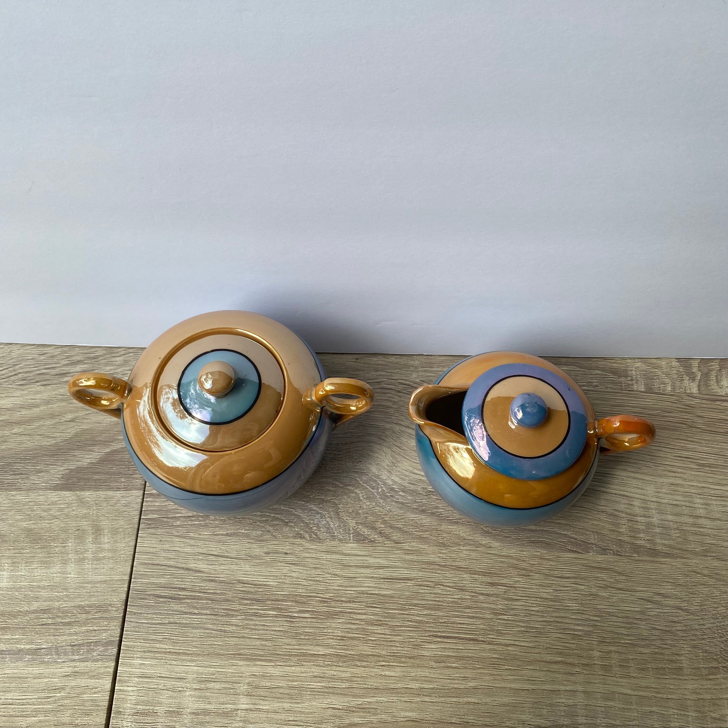 Vintage Japan Takito Lusterware Tea Set Hand Painted - Etsy