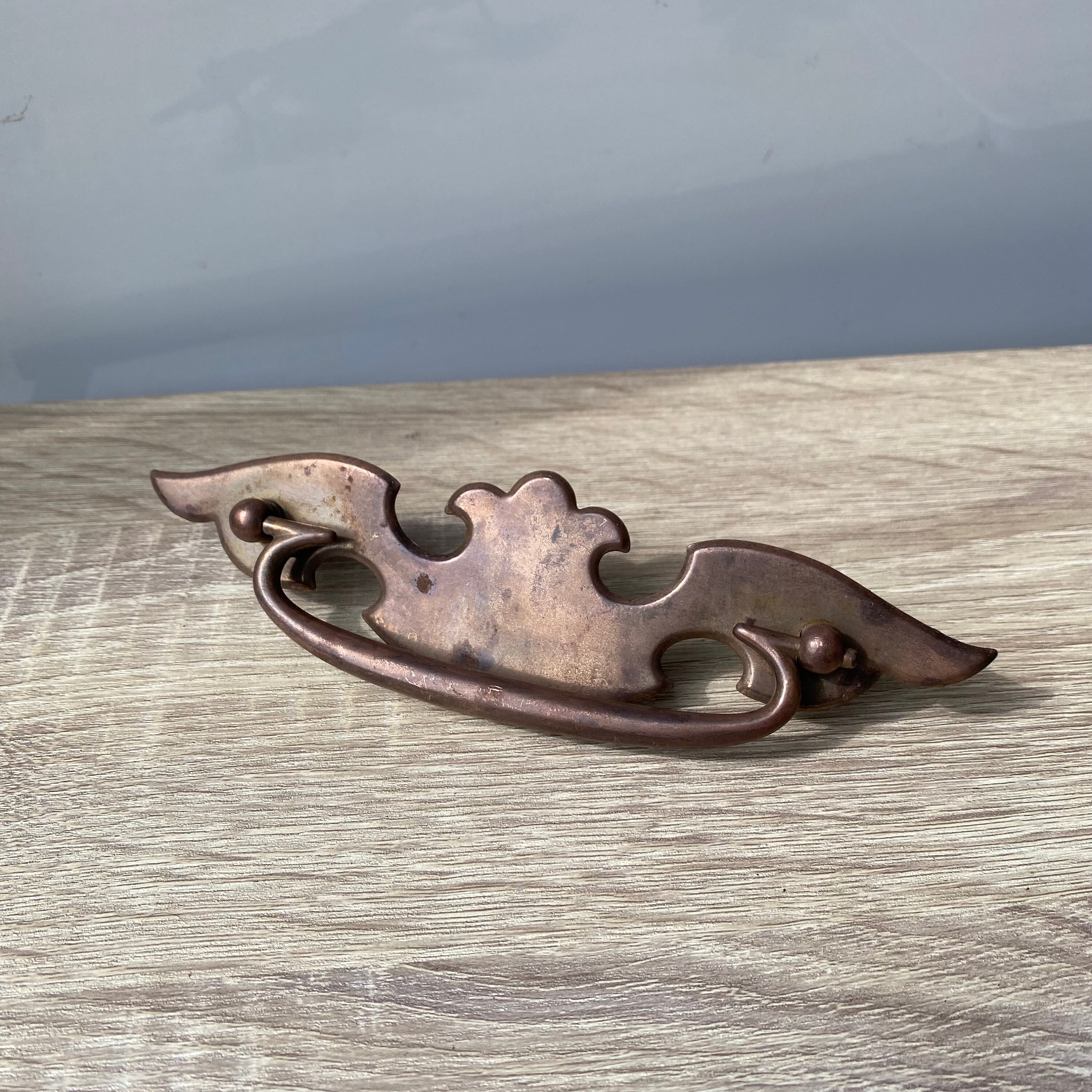 Chippendale Batwing Decorative Drawer Pulls Set of 9 Vintage - Etsy