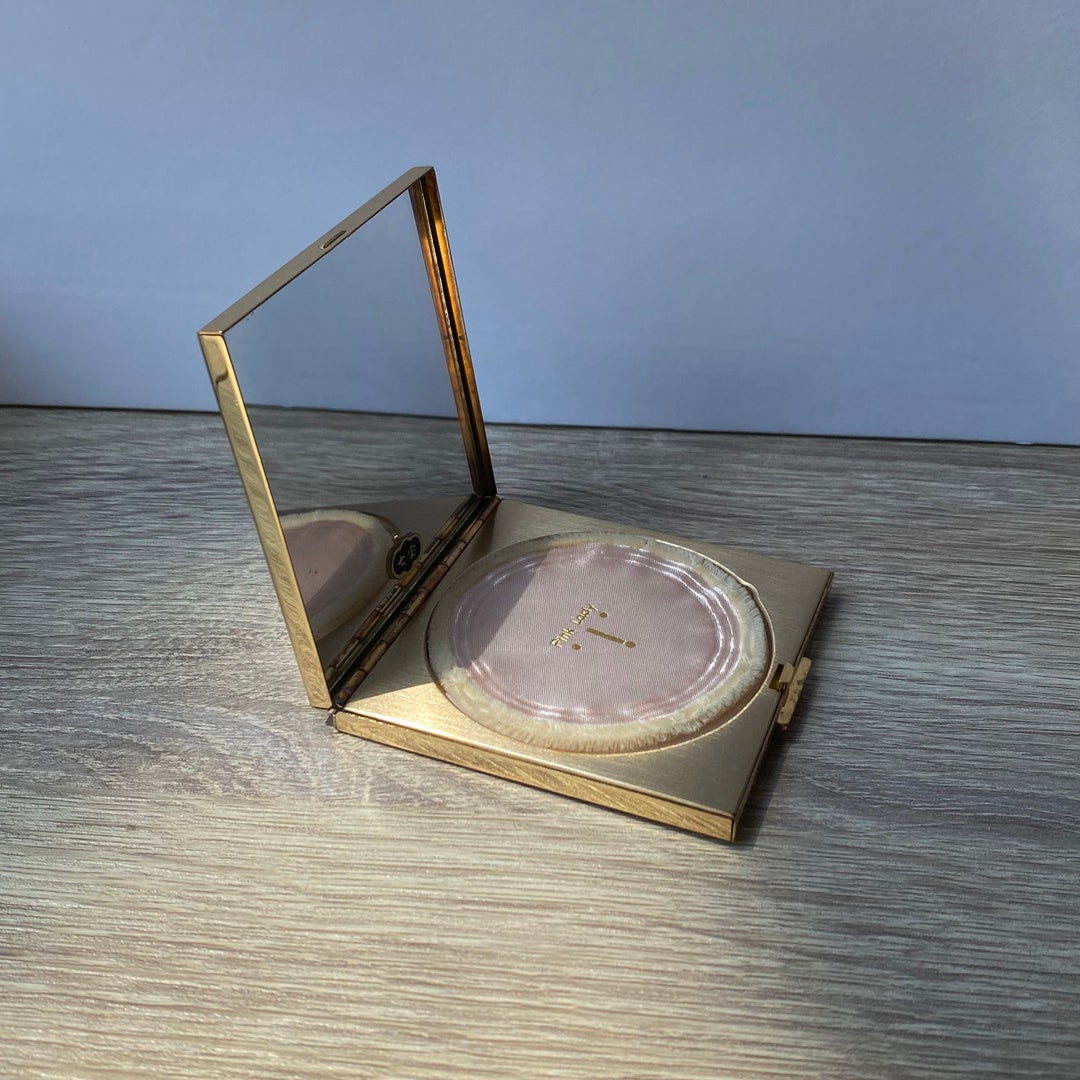 Vintage Pink Lady Japanese Compact, Vanity Mirror, Original Box - Etsy
