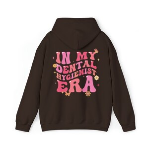 In My Dental Hygienist Era Hoodie Cute Dental Shirts Retro Dental ...