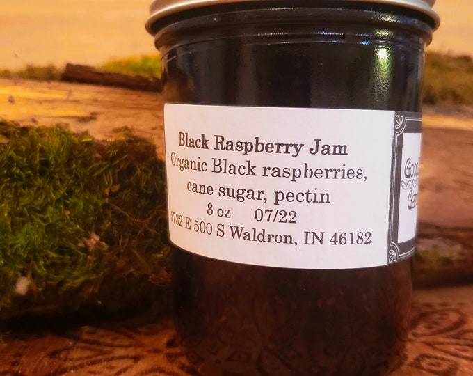 Wild Black Raspberry Jam - Etsy