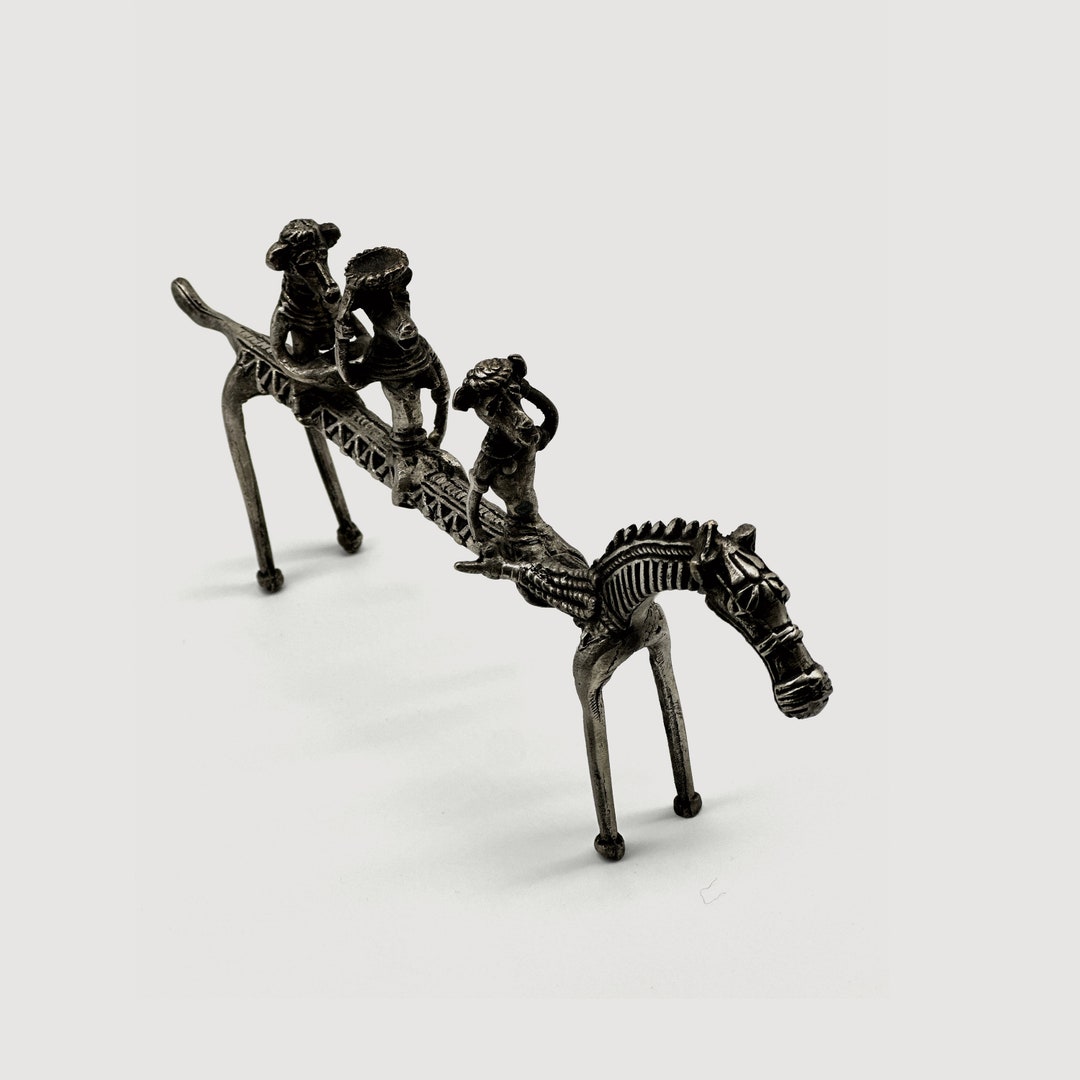 Figurine「 Ashanti African Congo Zebra Goldweight Antique Gold Weights ...