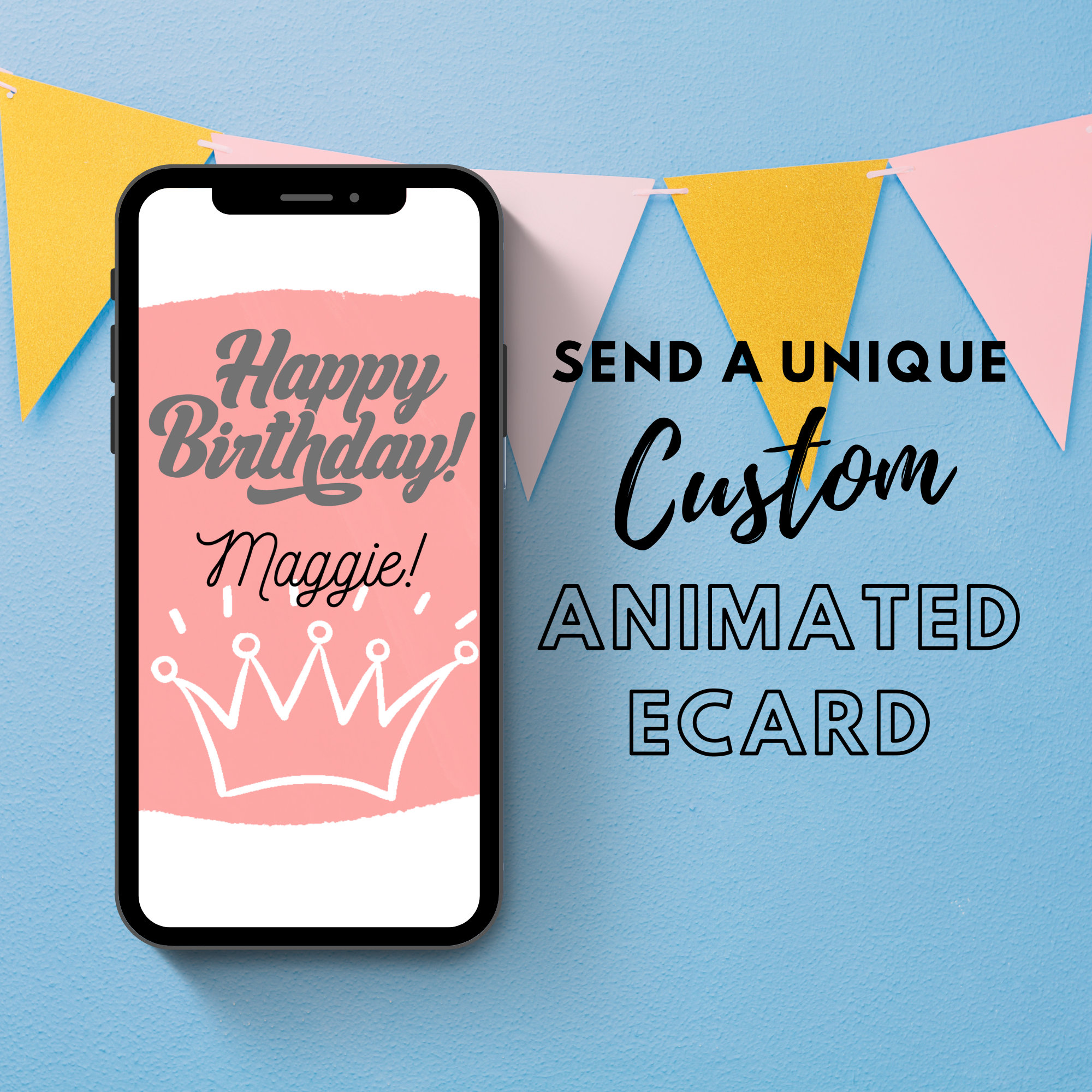 Happy Birthday Ecard | Birthday Queen Ecard | Electronic Greeting Card ...