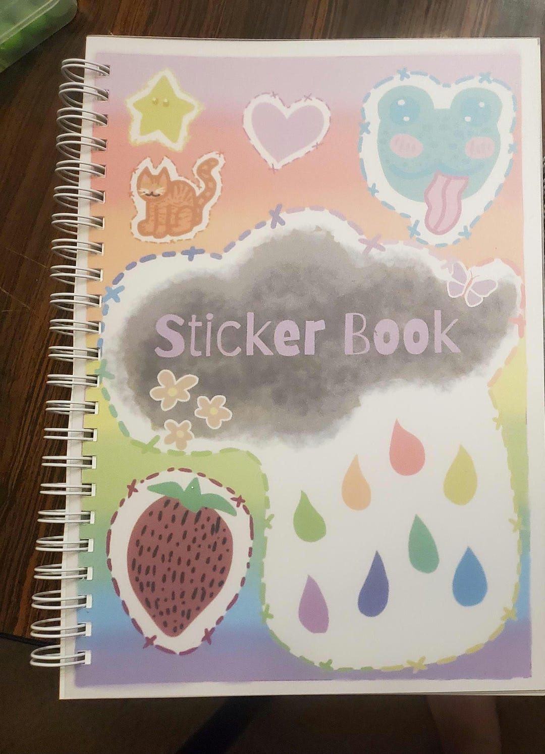 Cute Reusable A5 Sticker Book - Etsy