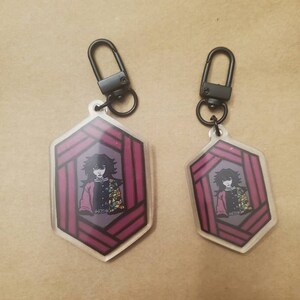 Demon Anime Hashira Acrylic Keychains - Etsy